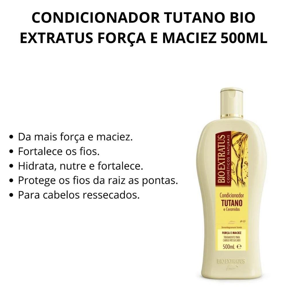 Condicionador Bio Extratus Tutano Força e Maciez 500ml 500ml