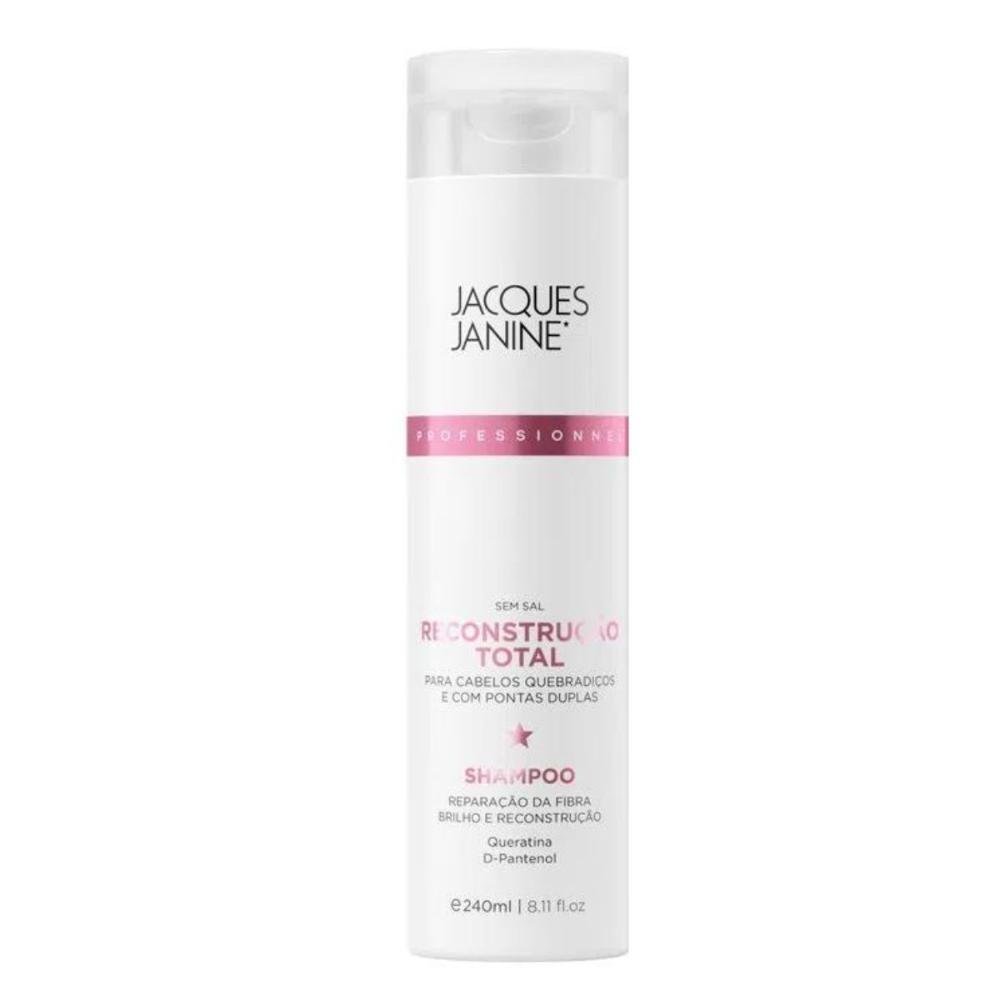 Shampoo Jacques Janine Reconstrução Total 240ml 240ml