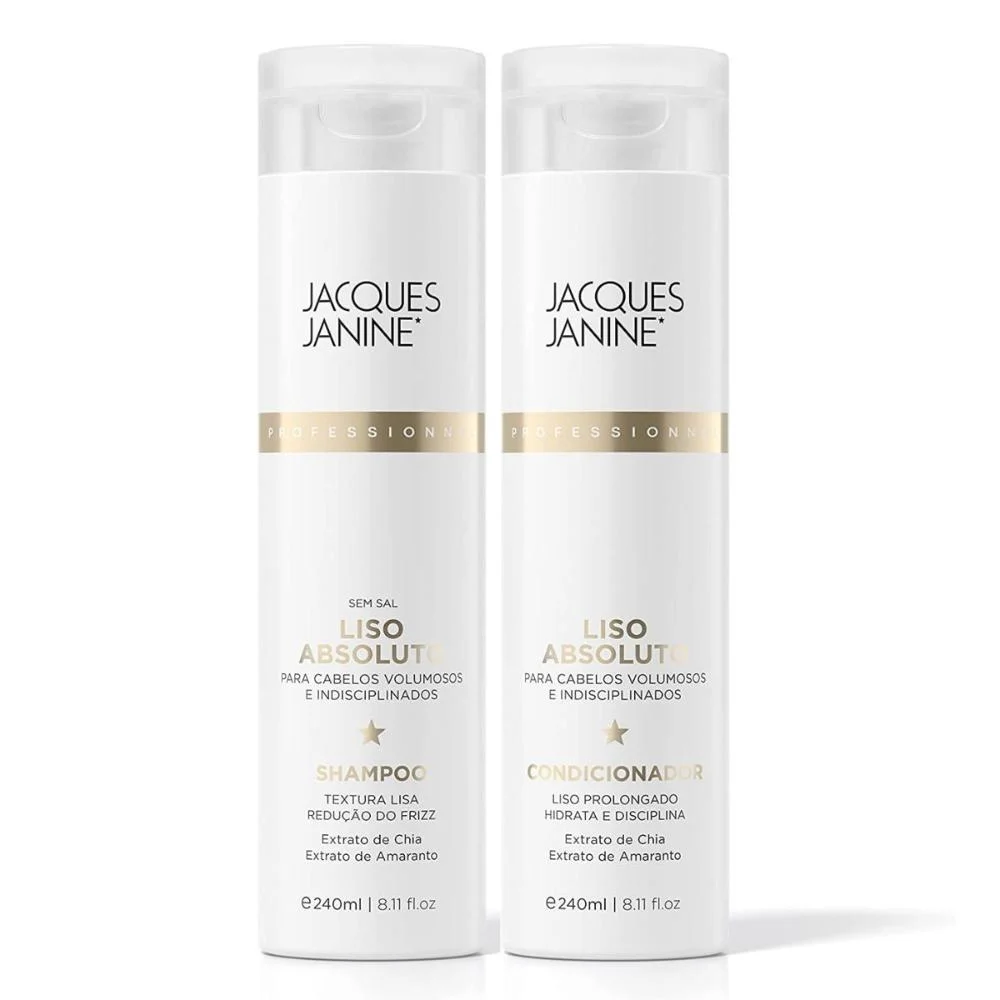 Kit Jacques Janine Liso Absoluto: Shampoo e Condicionador 240ml 240ml