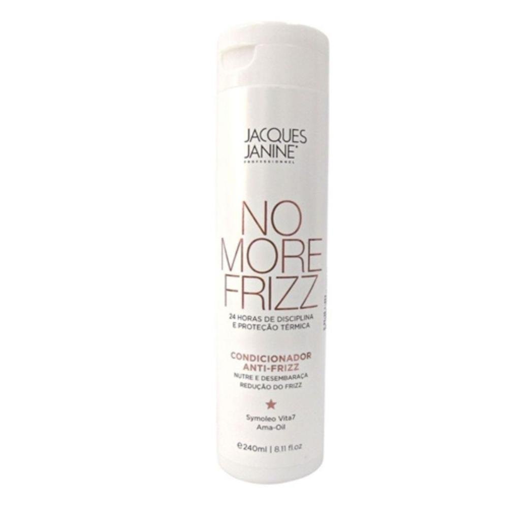 Kit Jacques Janine No More Frizz: Shampoo, Condicionador e Leave-in 200ml ÚNICO
