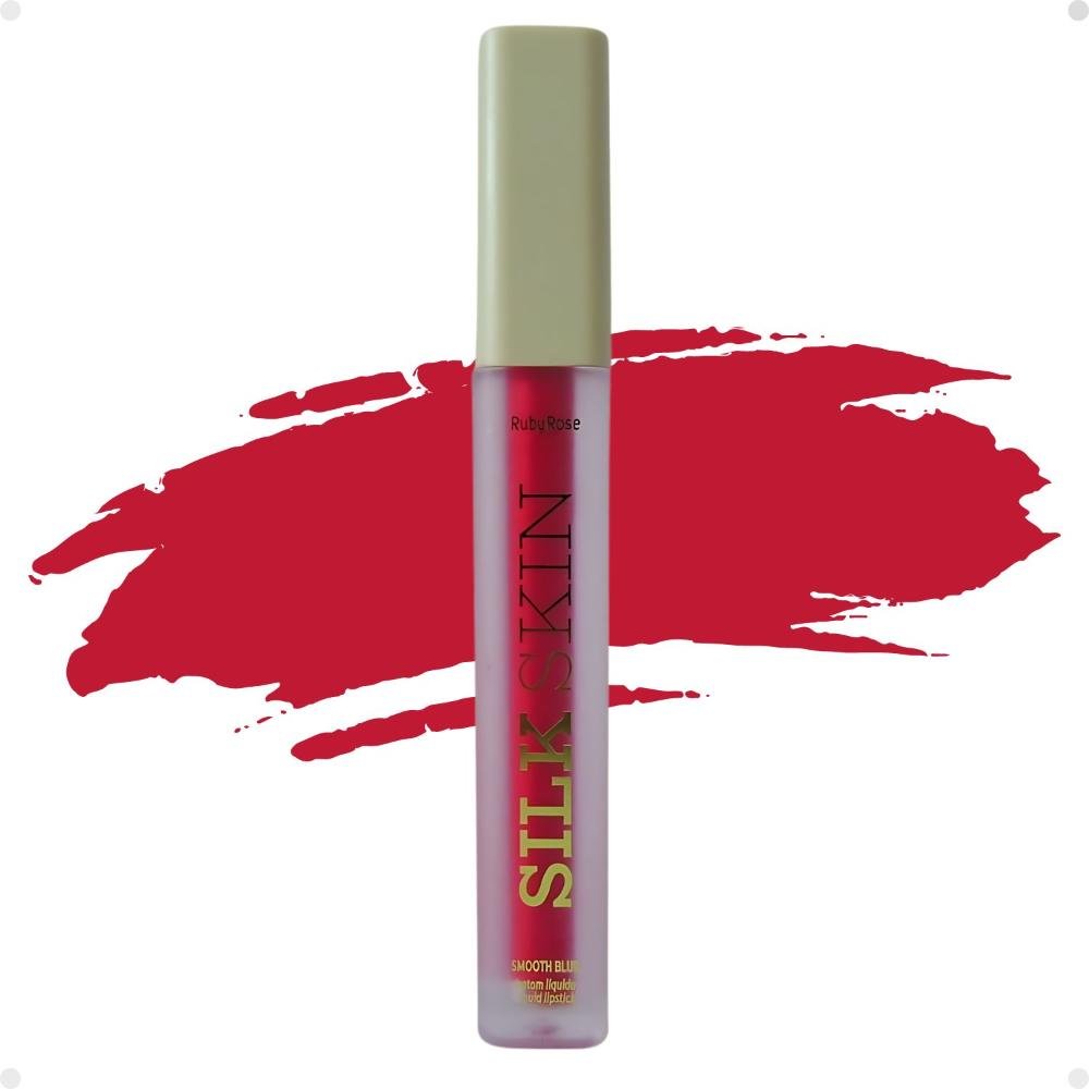 Batom Líquido Ruby Rose Silk Skin Smooth Blur Divine 4ml HB-F7100-4 Divine