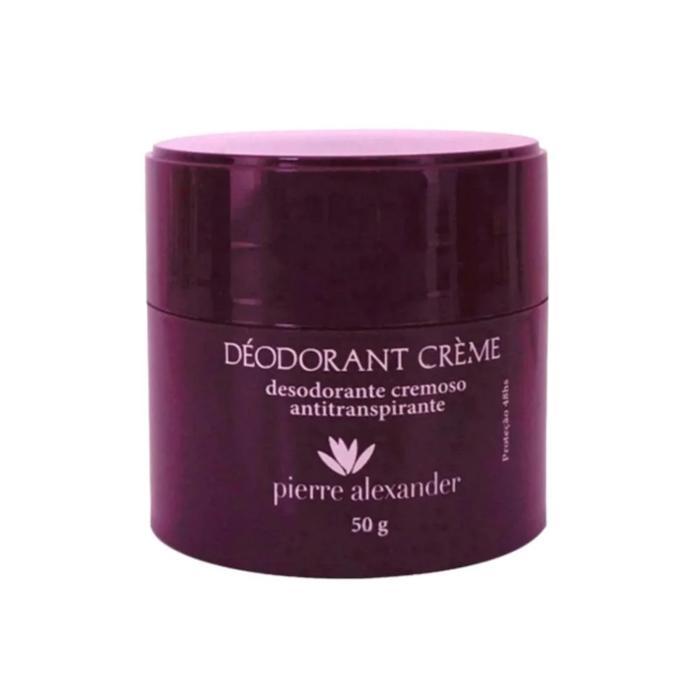 Desodorante Creme Pierre Alexander 50g Kit Com 3 Unidades ÚNICO