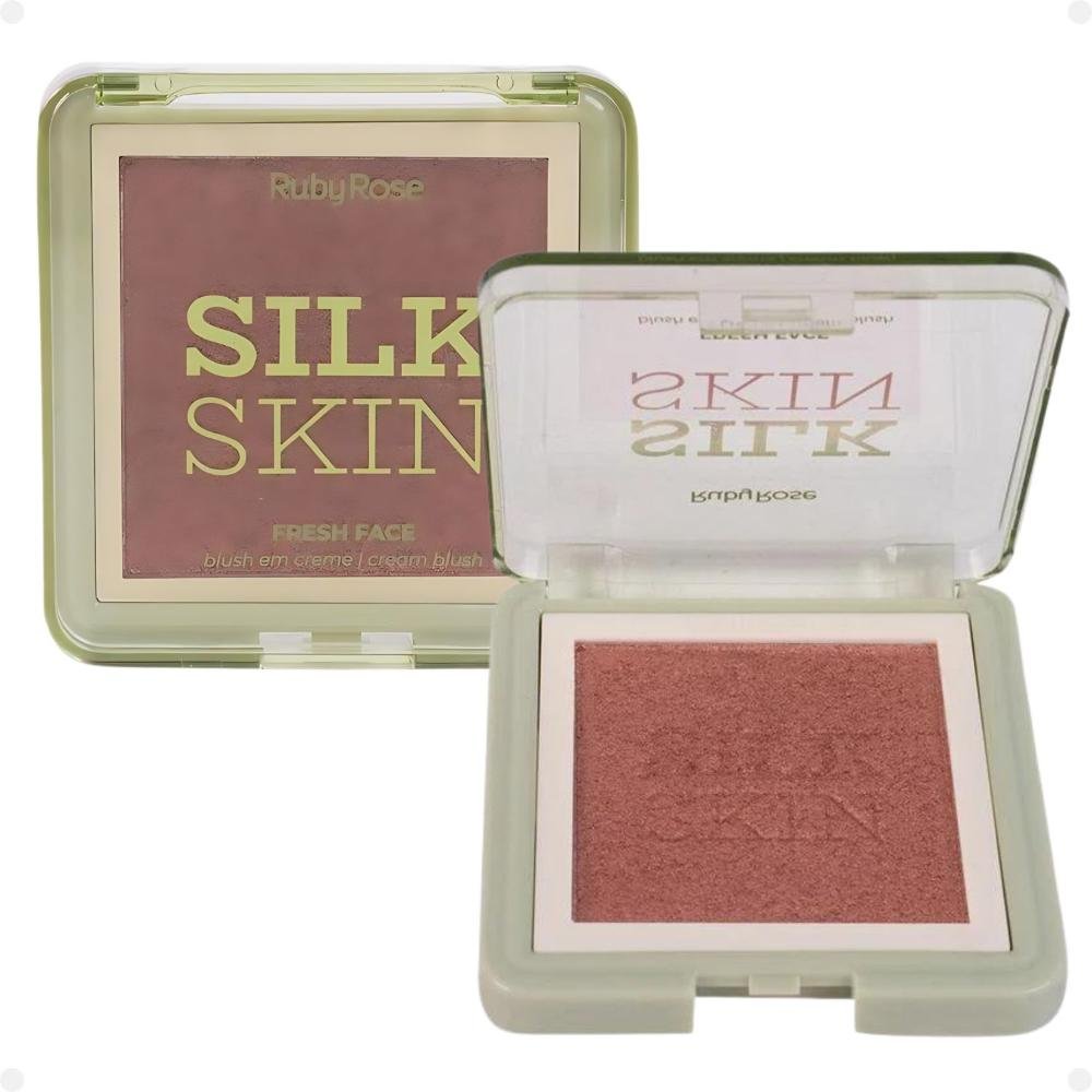 Blush em Creme Ruby Rose Silk Skin Fresh Face Apricot Haze Hb-F1000-3 Aprocot Haze