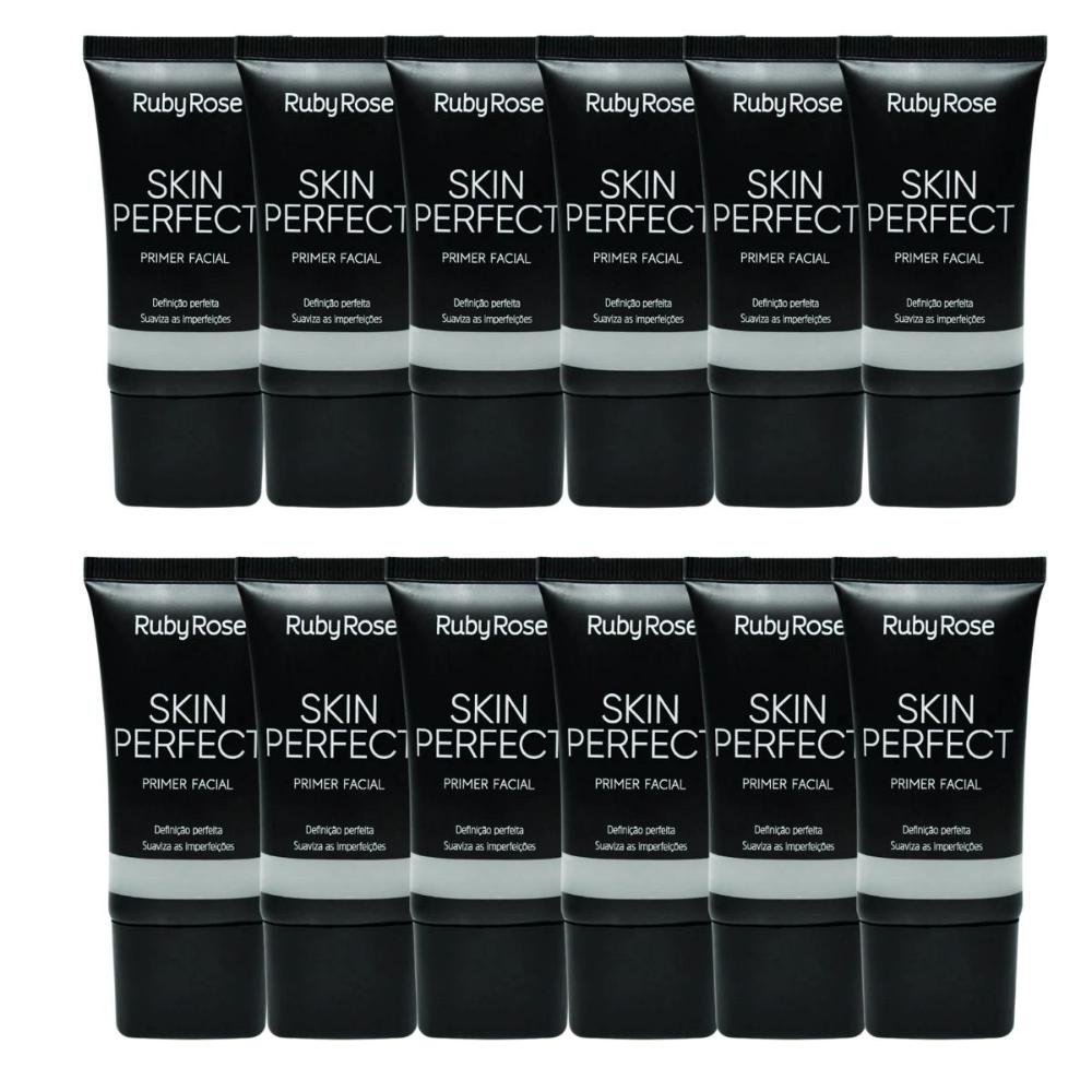Kit Ruby Rose Skin Perfect Primer Facial 25ml Hb-8086 C/12 ÚNICO