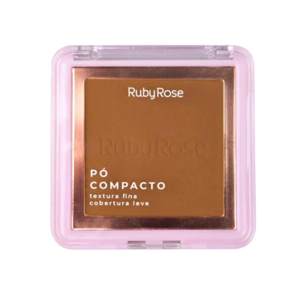 Pó Compacto Ruby Rose Textura Fina Pc80 7,5g Pc80