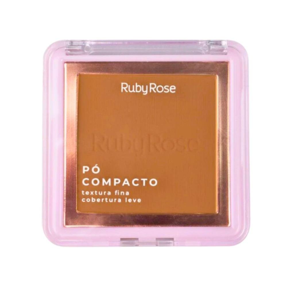 Pó Compacto Ruby Rose Textura Fina Pc70 7,5g Pc70