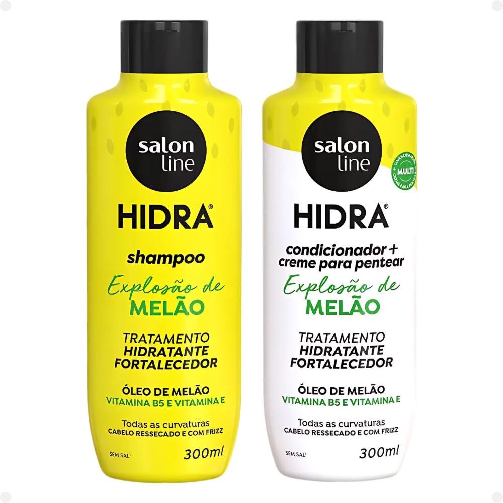 Salon Line Hidra: Shampoo e Condicionador Melão 300ml 300ml