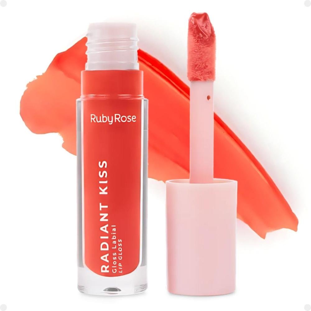 Gloss Labial Ruby Rose Radiant Kiss Rk10 Hb-l6400-1 Rk10