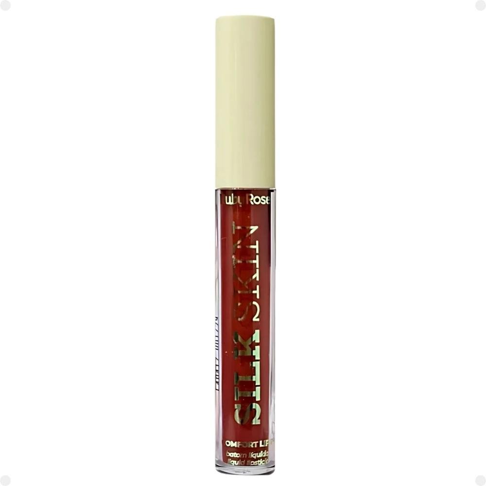 Batom Líquido Ruby Rose Silk Skin Comfort Lips SL03 3,5ml HB-L6201-3 SL03