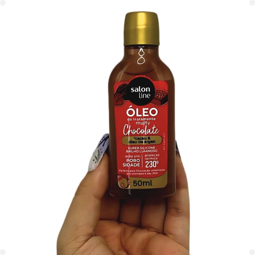 Óleo Salon Line Multy Chocolate Cacau e Argan 50ml 50ml