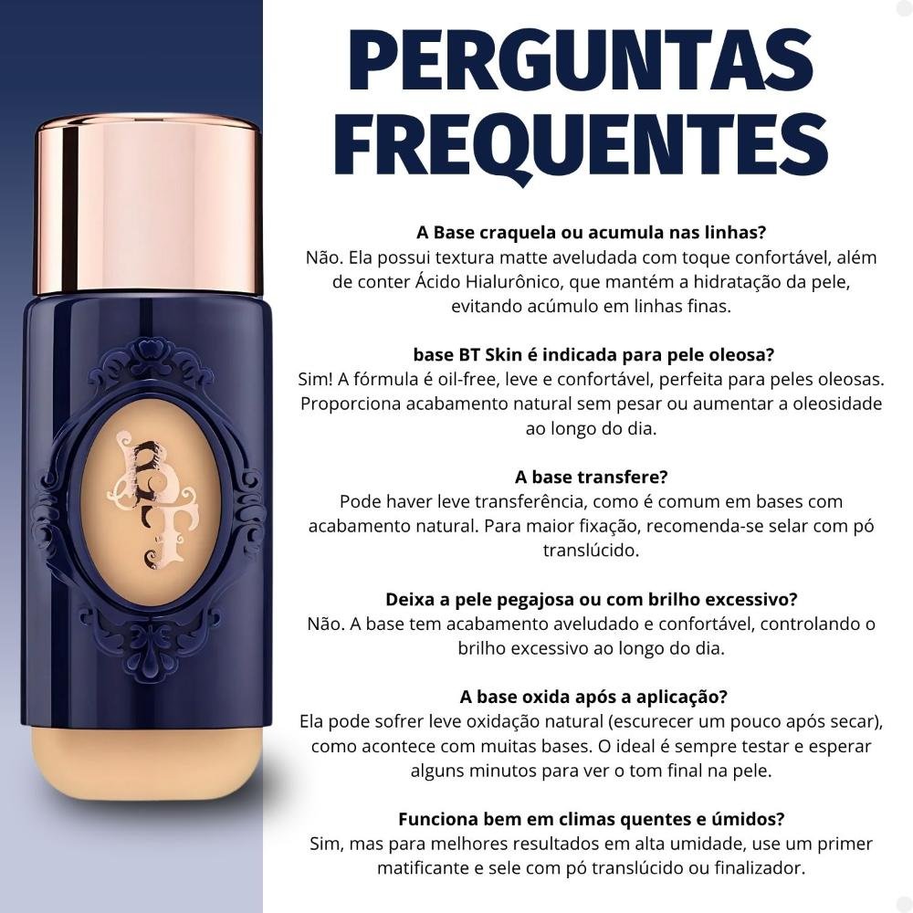 Base Líquida Bruna Tavares Bt Skin L50 40ml 40ml