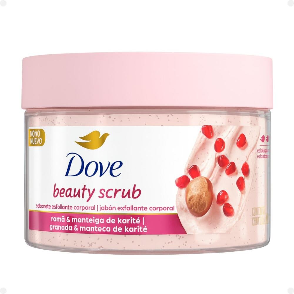 Sabonete Esfoliante Corporal Dove Beauty Scrub Romã e Manteiga de Karité 280g 280g