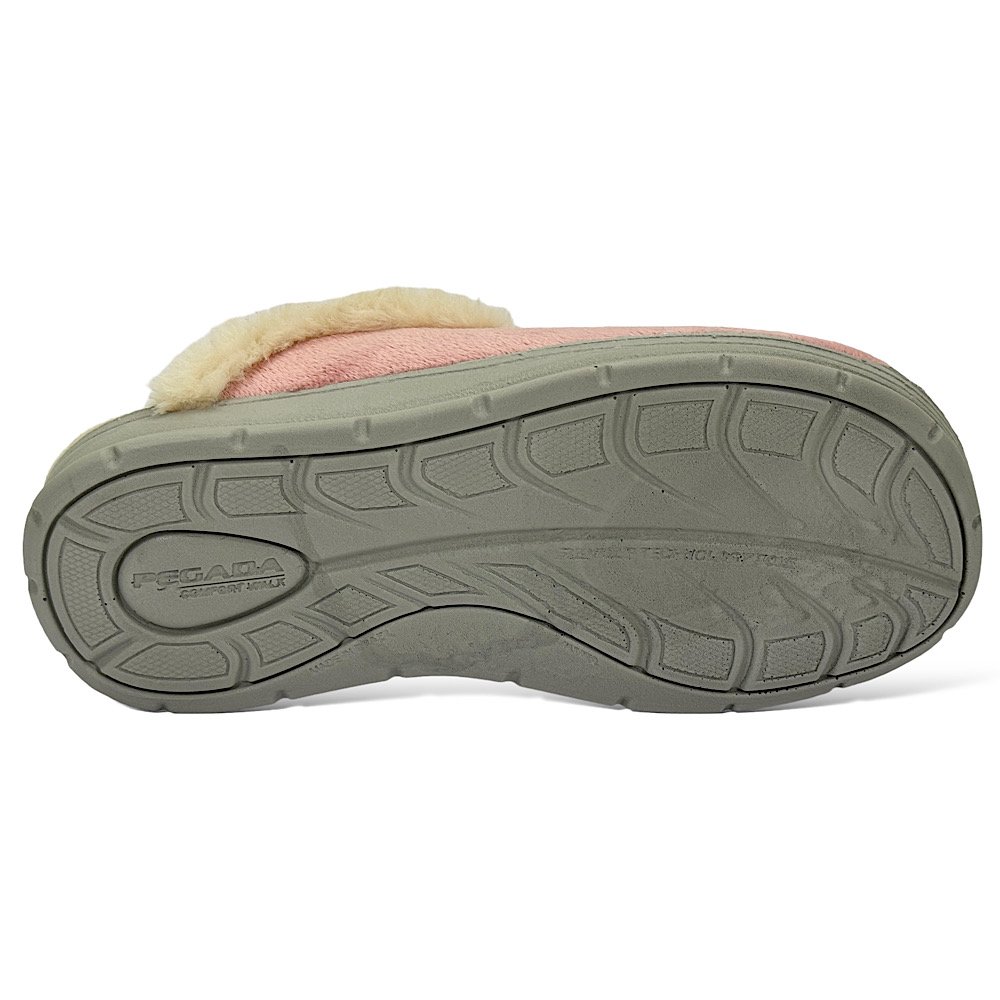 Pantufa Pegada Slip Feminina 266005 Rose Rosa