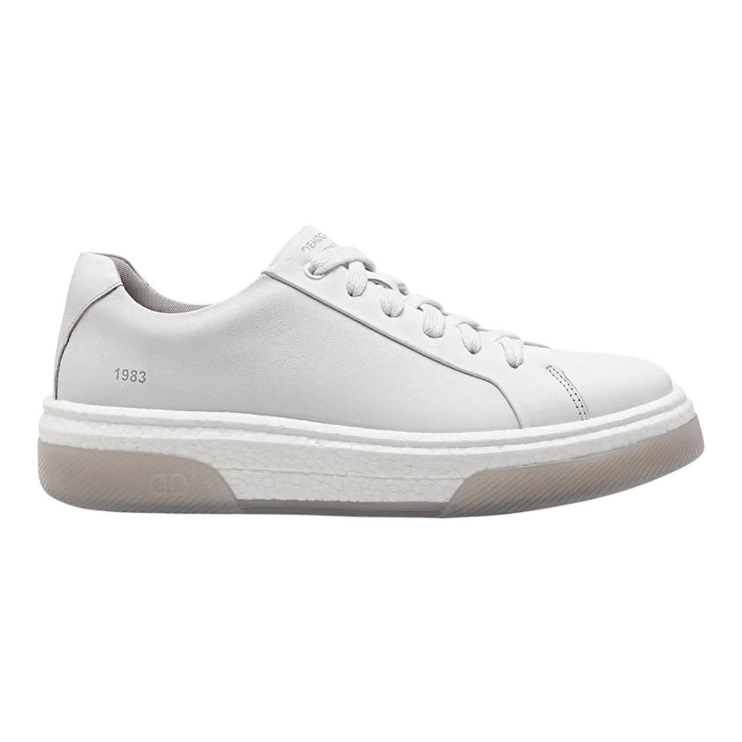 Tênis Democrata Denim Beat Pulse Masculino 623103 Branco Branco