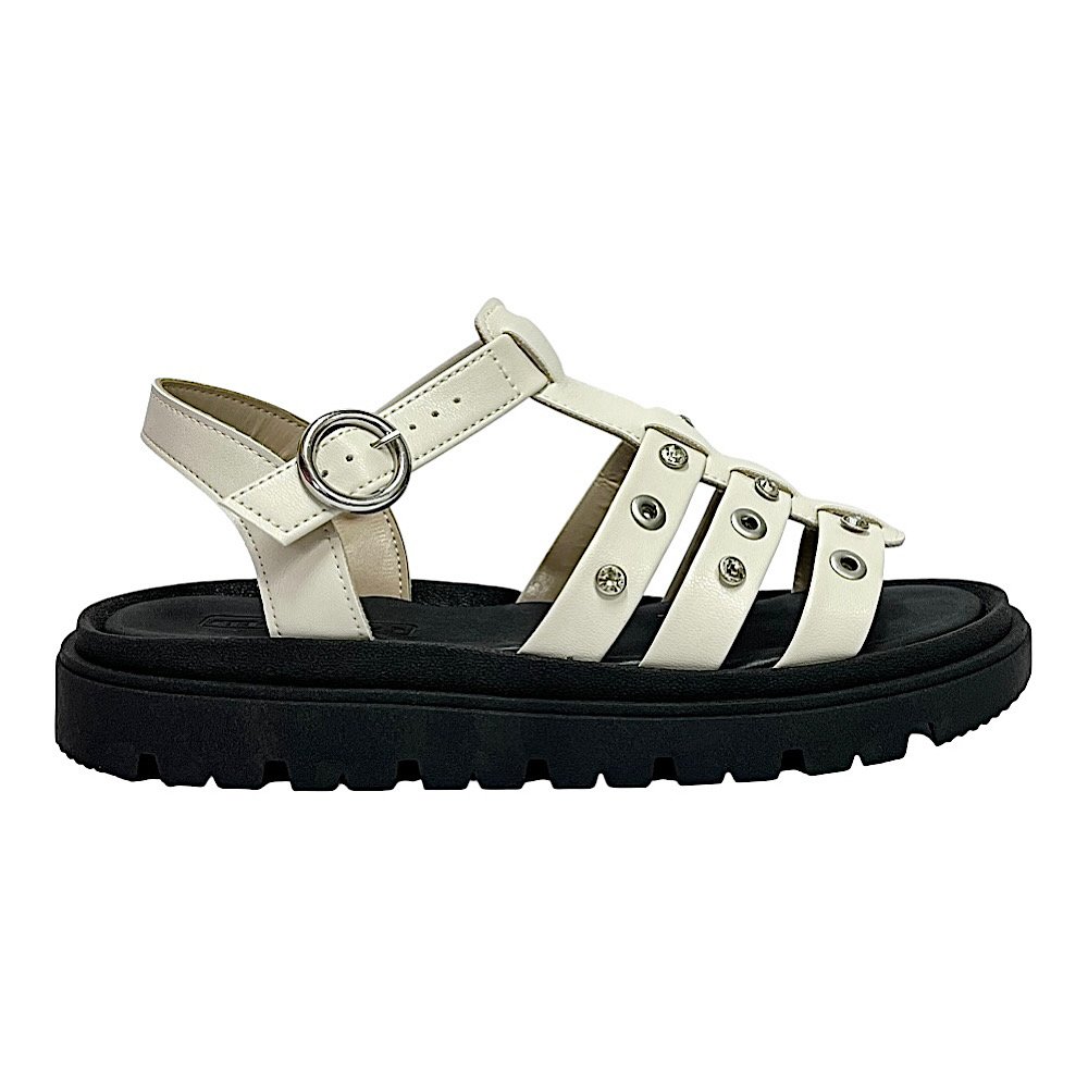 Sandália Moleca Papete Dulce Maria 5504.115 Off White Off White