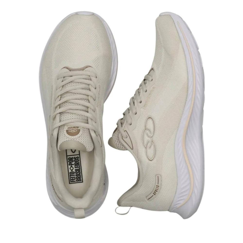 Tênis Feminino Olympikus 43616206 Apolis Bege