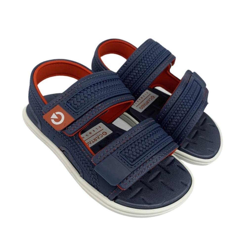 Sandália Infantil Menino Grendene 12232 Cartago Malta Azul
