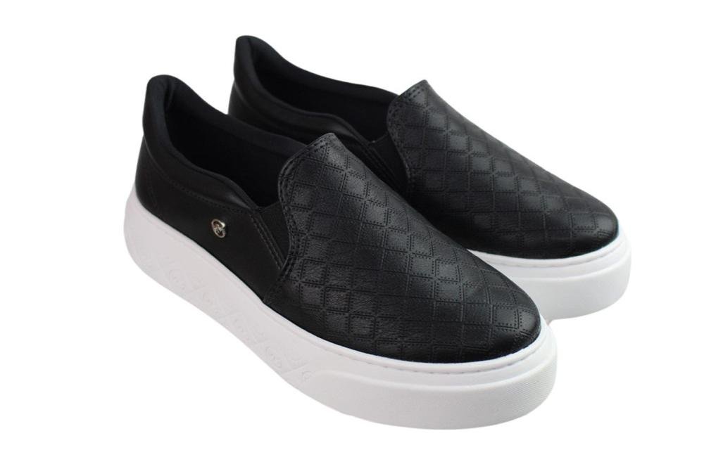 Tênis Feminino Pegada 212513-05 Burnished Preto