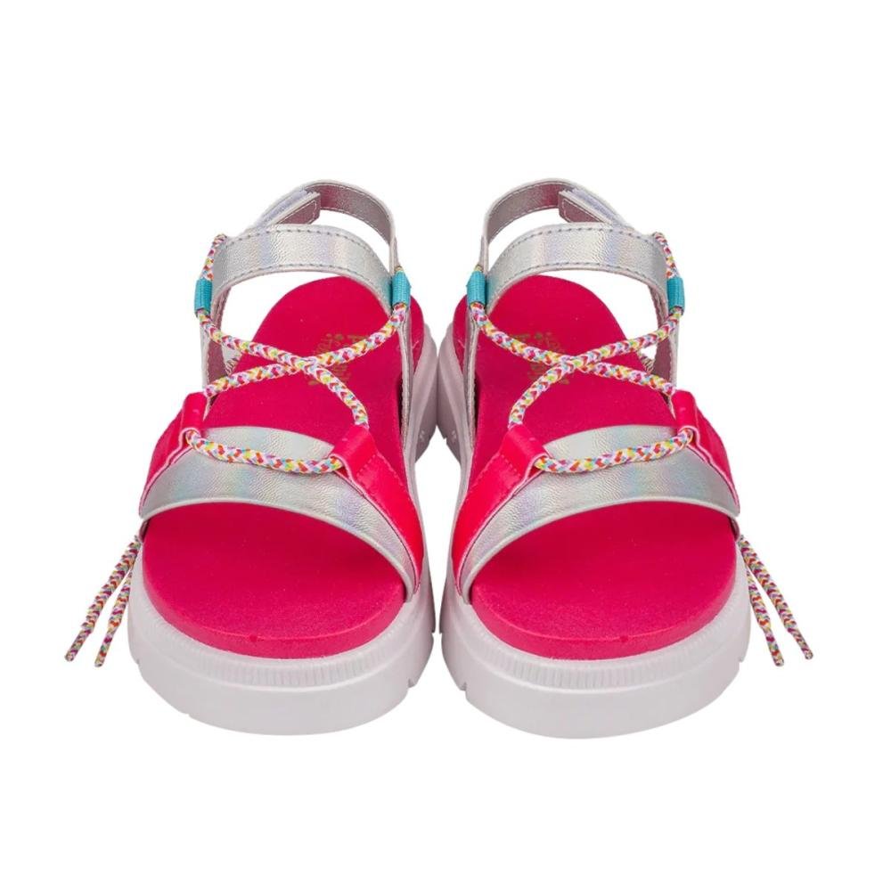 Sandália Infantil Menina Pampili Anny 695.007 Rosa