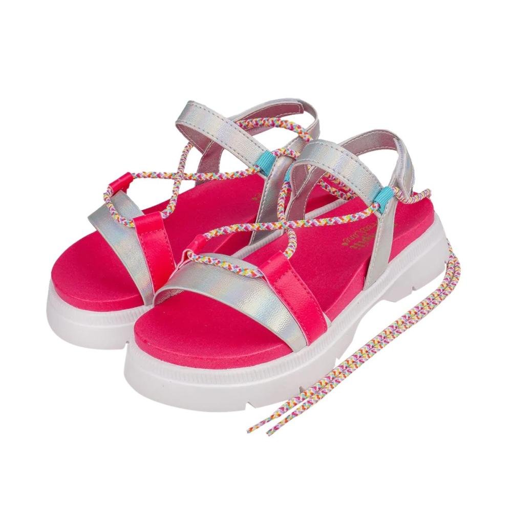 Sandália Infantil Menina Pampili Anny 695.007 Rosa
