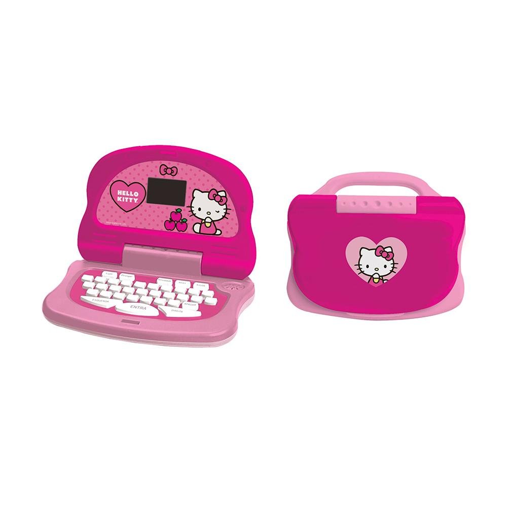 Kit Laptop Infantil Educativo Candide Hello Kitty Tech Bilíngue + 1 ...