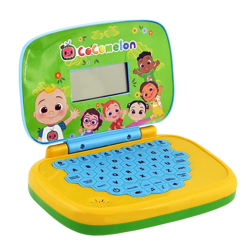 Laptop Infantil Educativo Candide Cocomelon Bilíngue ÚNICO