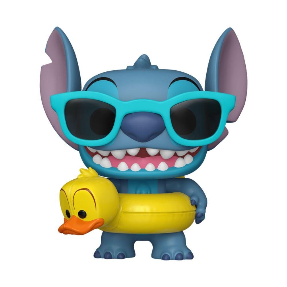 Boneco Funko Pop! Disney Lilo & Stitch - Stitch com Boia ÚNICO