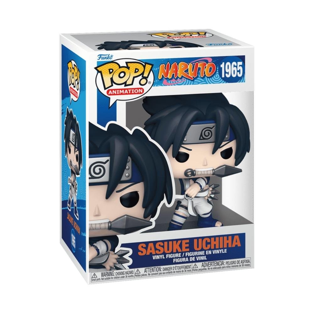 Boneco Funko Pop! Naruto Clássico - Sasuke ÚNICO
