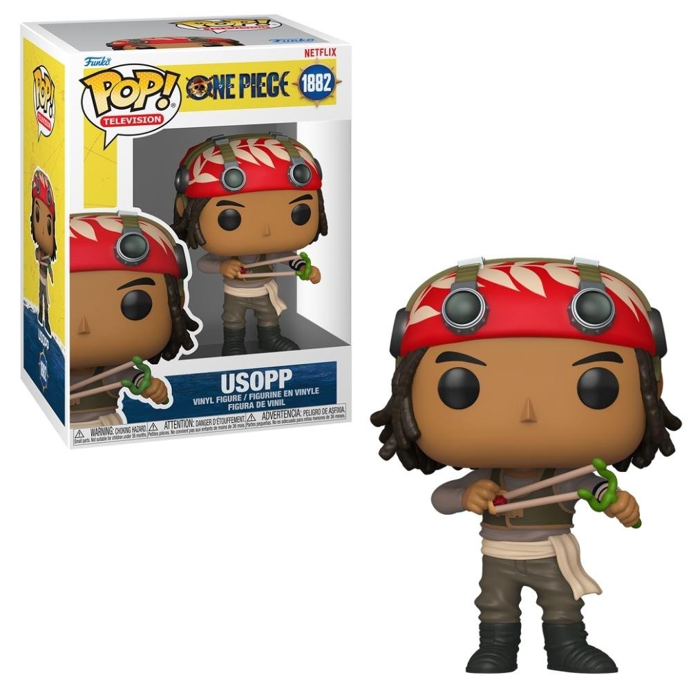 Boneco Funko Pop! One Piece Live Action - Usopp ÚNICO