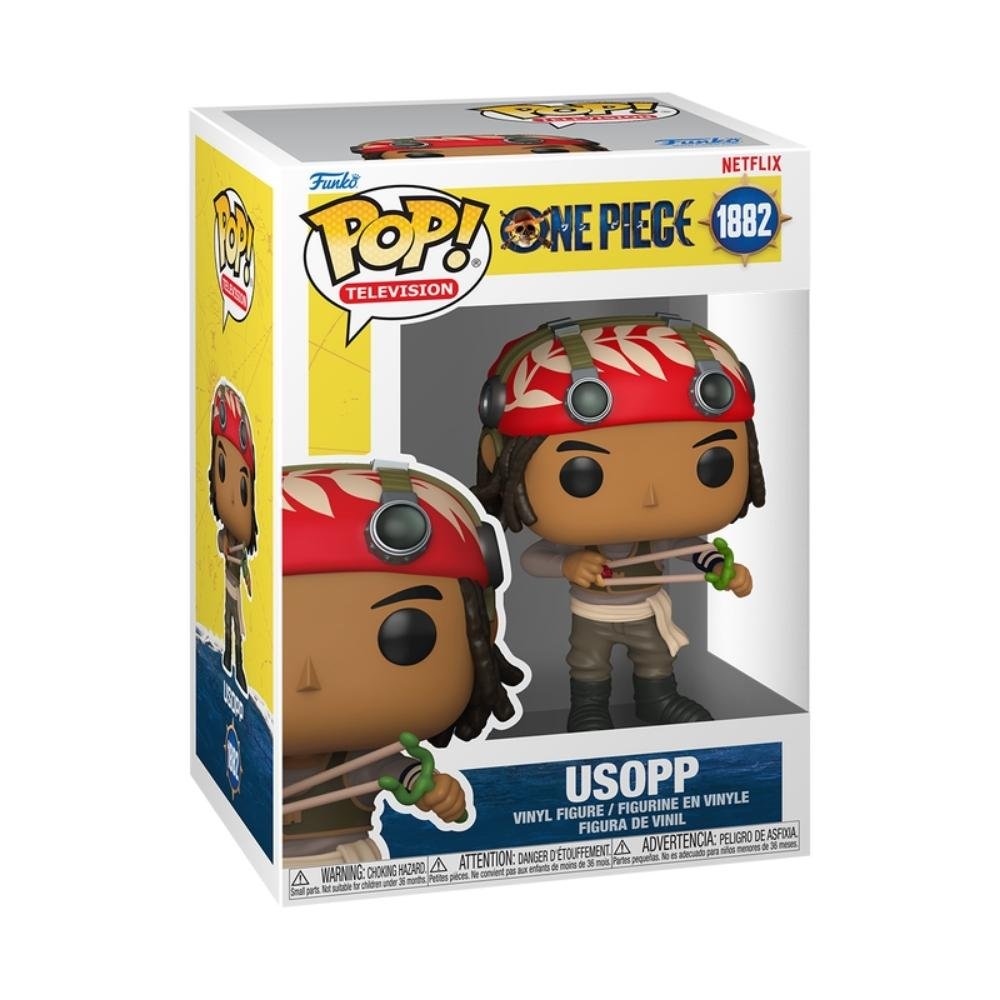 Boneco Funko Pop! One Piece Live Action - Usopp ÚNICO