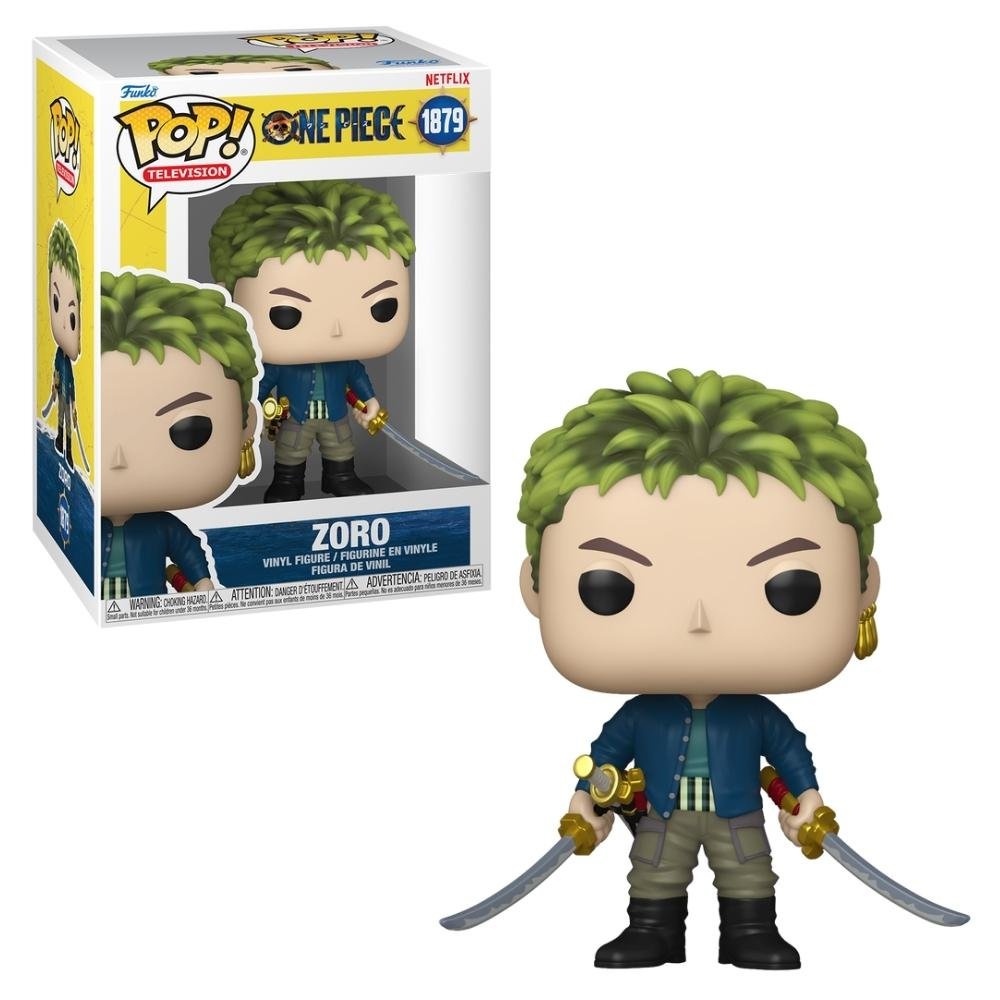Boneco Funko Pop! One Piece Live Action - Zoro ÚNICO