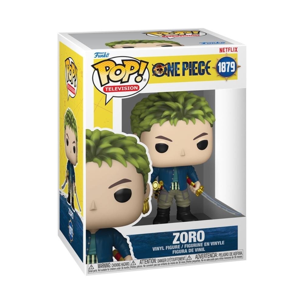 Boneco Funko Pop! One Piece Live Action - Zoro ÚNICO