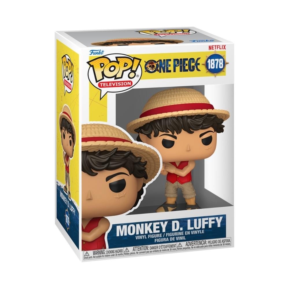 Boneco Funko Pop! One Piece Live Action - Monkey D. Luffy ÚNICO