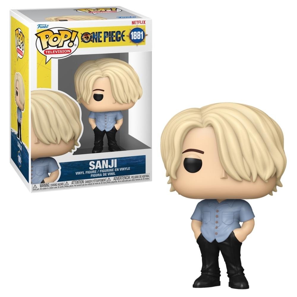 Boneco Funko Pop! One Piece Live Action - Sanji ÚNICO