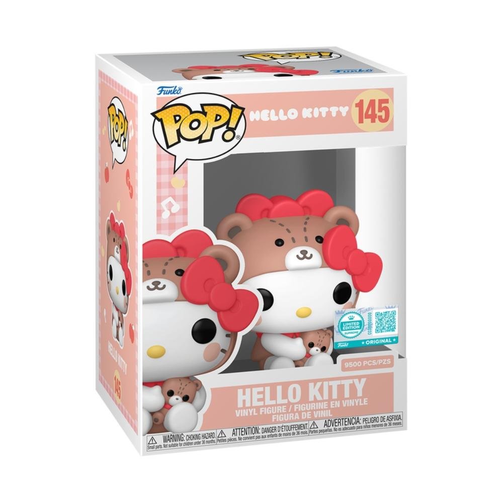 Boneco Funko Pop! Ed Ltda Hello Kitty com Urso Tiny Chum ÚNICO