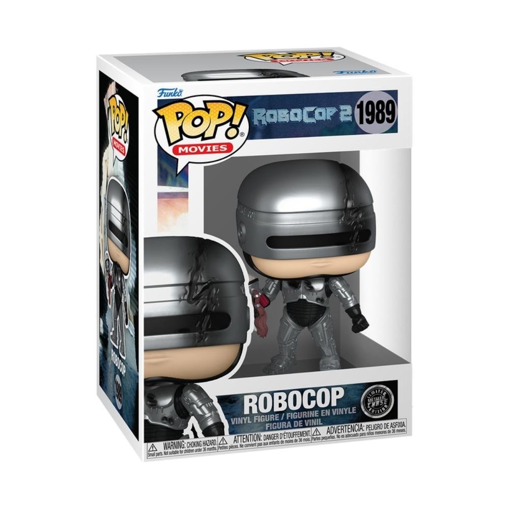Boneco Funko Pop! Robocop 2 - Robocop Com Chase ÚNICO