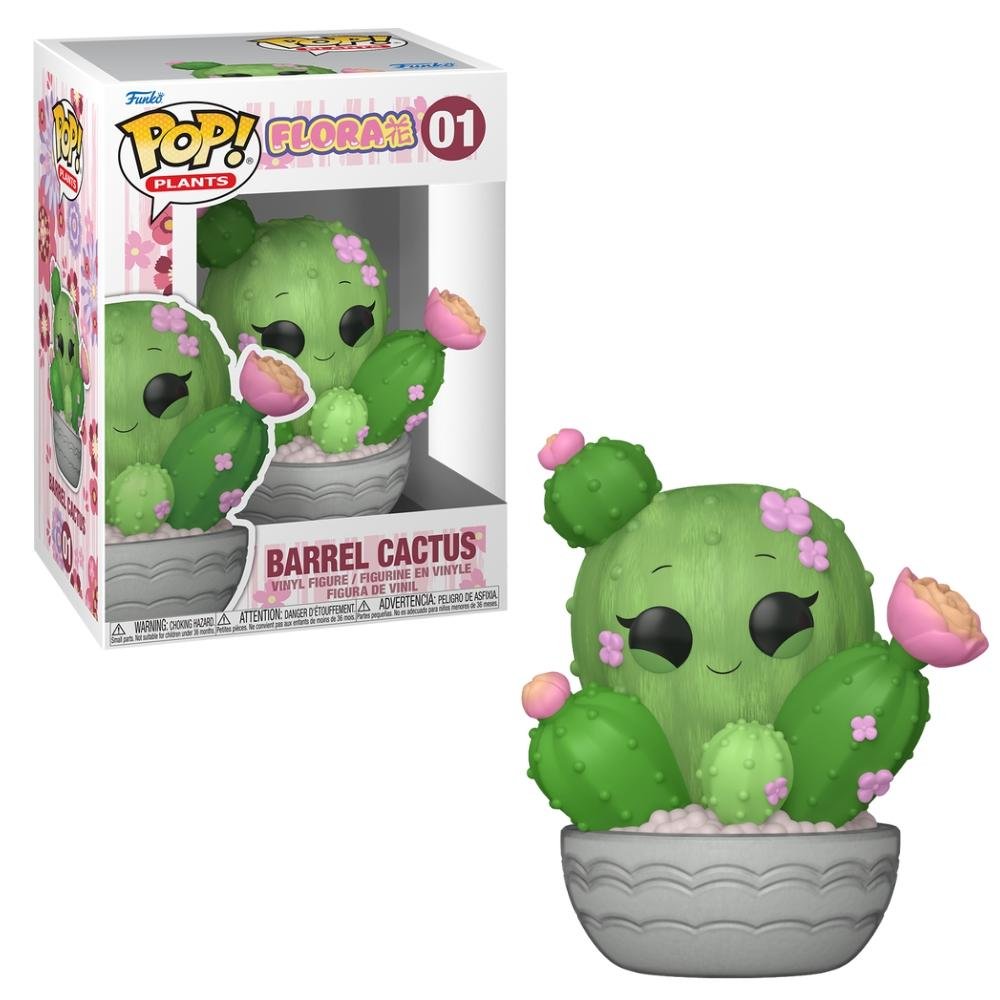 Boneco Funko Pop! Plantas - Cacto Barril ÚNICO