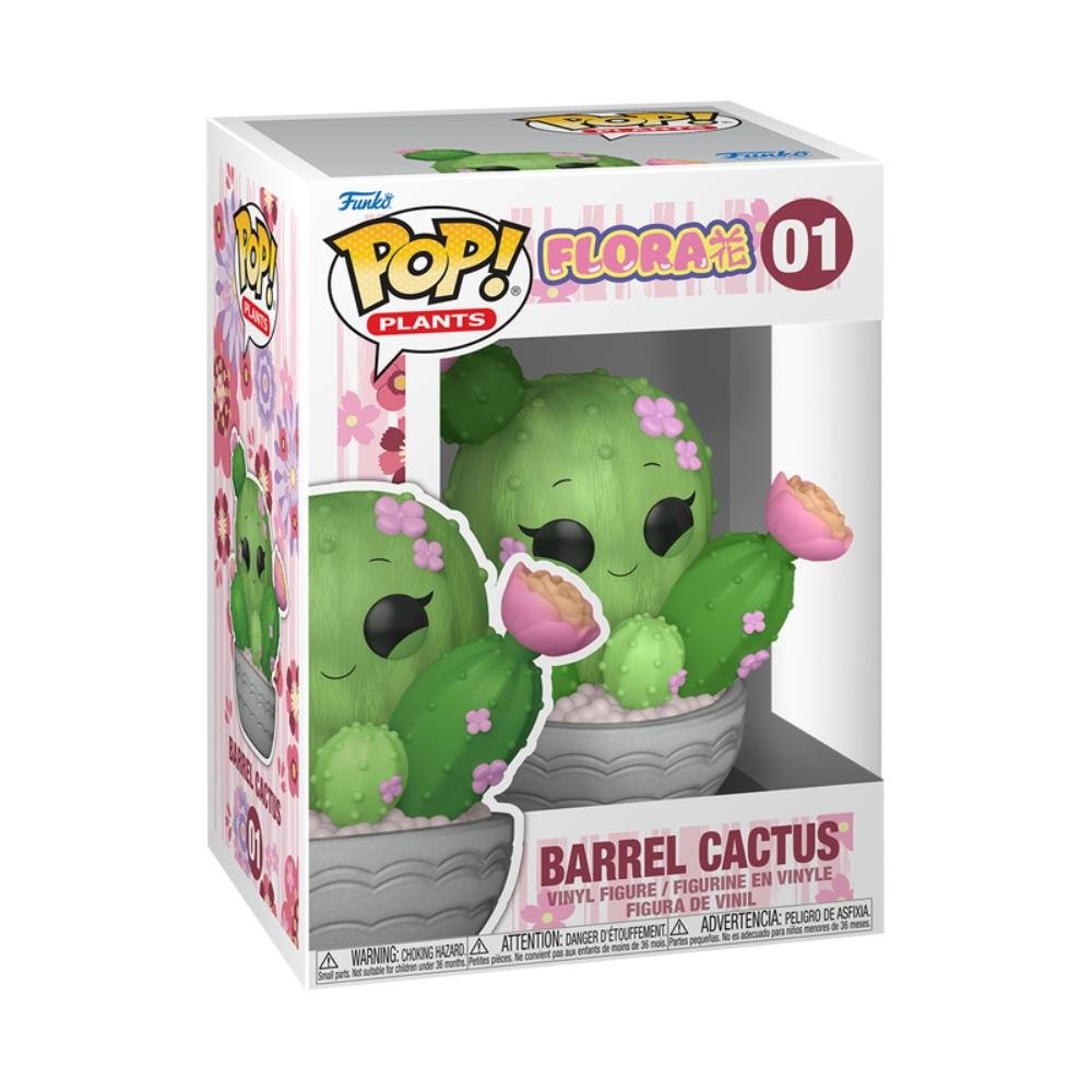 Boneco Funko Pop! Plantas - Cacto Barril ÚNICO