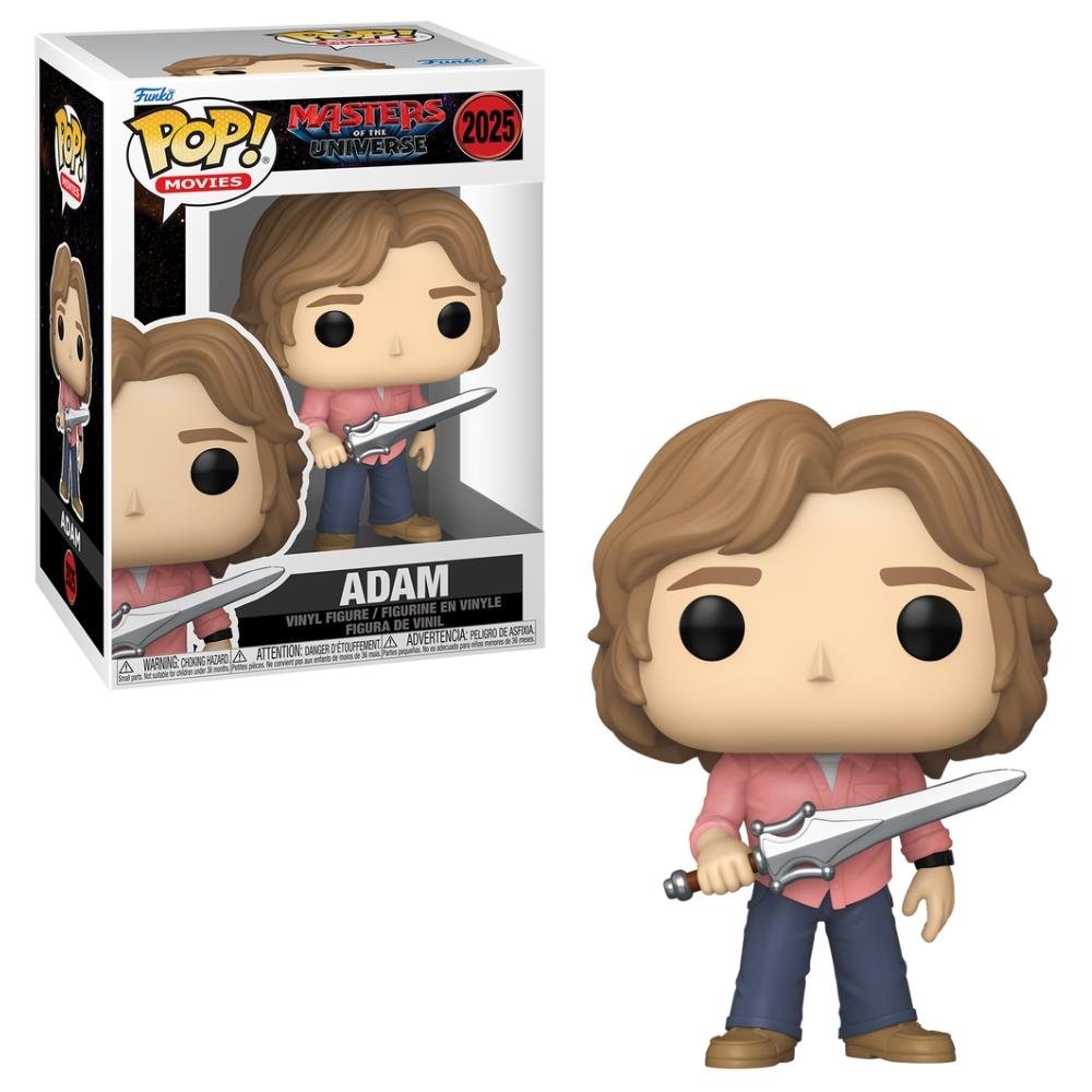 Boneco Funko Pop! Mestres do Universo Live Action - Adam ÚNICO
