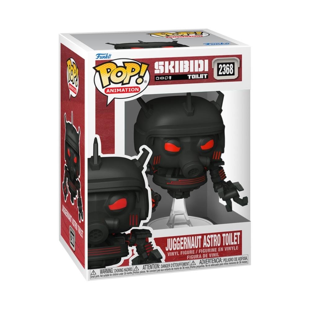 Boneco Funko Pop! Skibidi Toilet - Juggernaut Astro Toilet ÚNICO