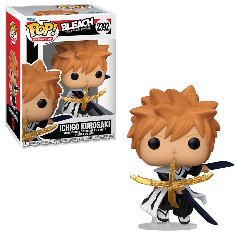 Boneco Funko Pop Bleach A Guerra Sangrenta de Mil Anos Ichigo ÚNICO