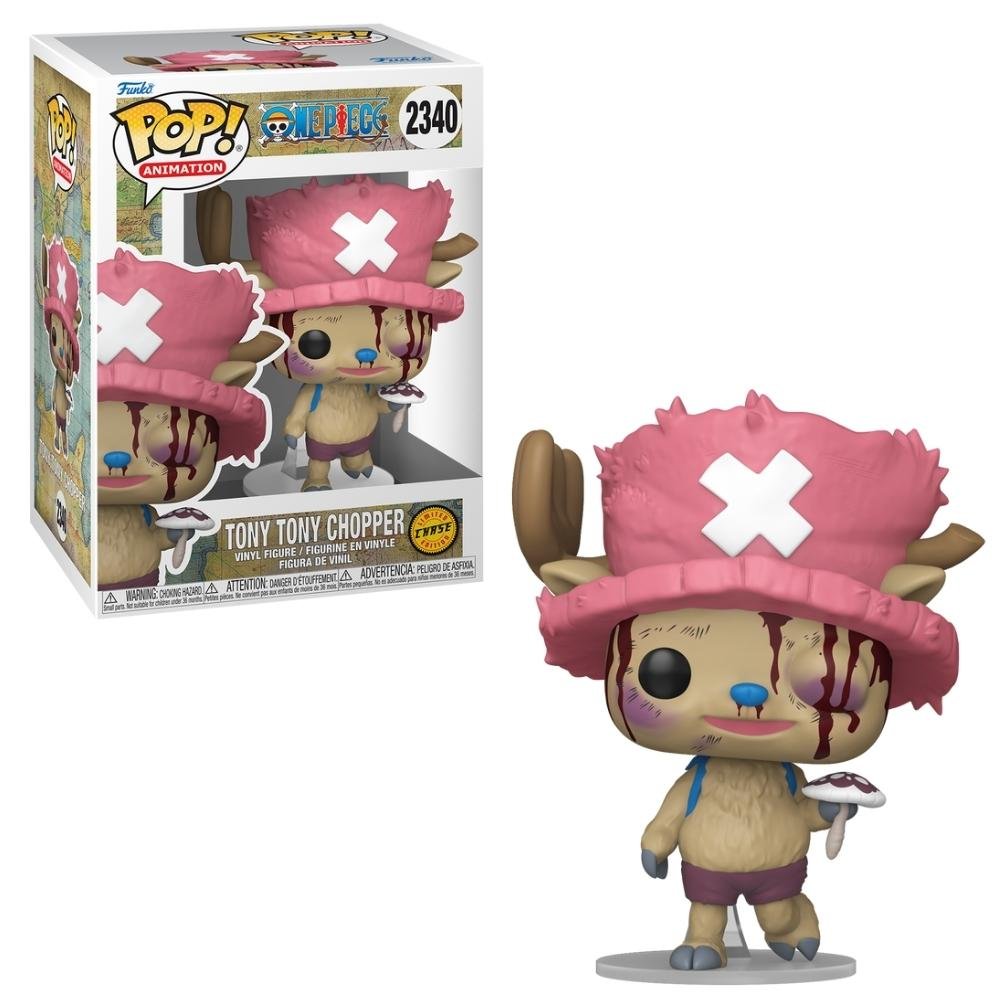 Boneco Funko Pop! One Piece - Chopper com Chase ÚNICO
