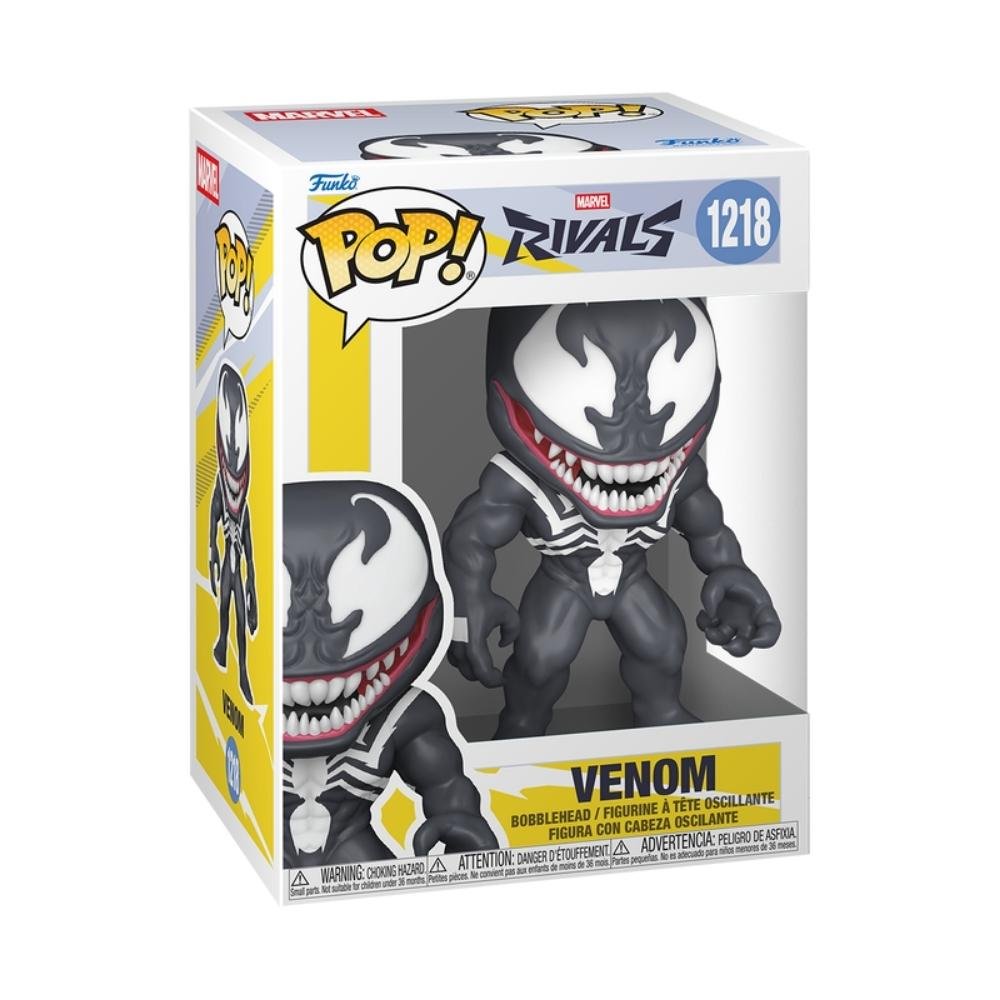 Boneco Funko Pop! Marvel Rivals - Venom com Chase ÚNICO