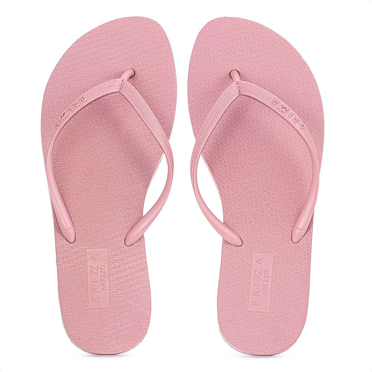Chinelo Brizza Arezzo Rosa Claro - Feminino Rosa