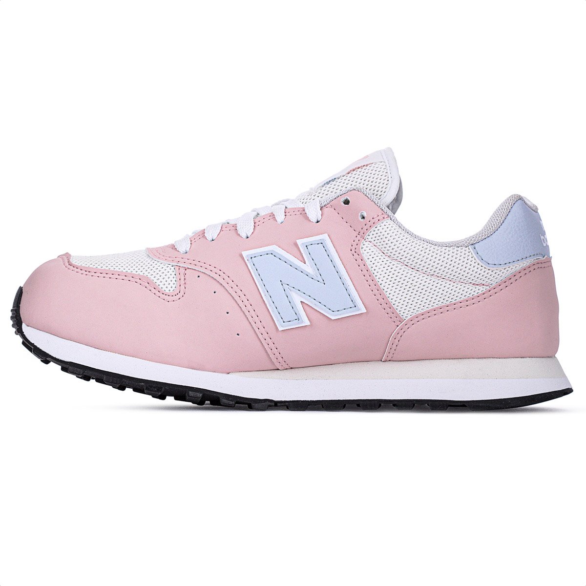 Tenis New Balance 500V2 Rosa e Azul - Feminino Rosa