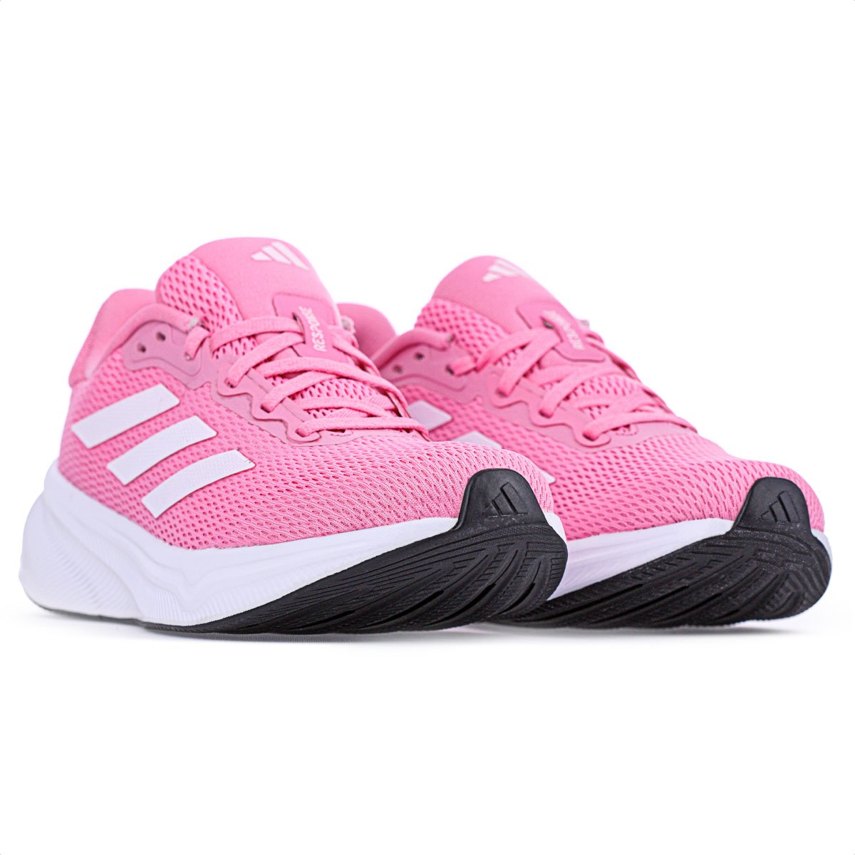 Tenis Adidas Response W Rosa e Branco - Feminino Rosa