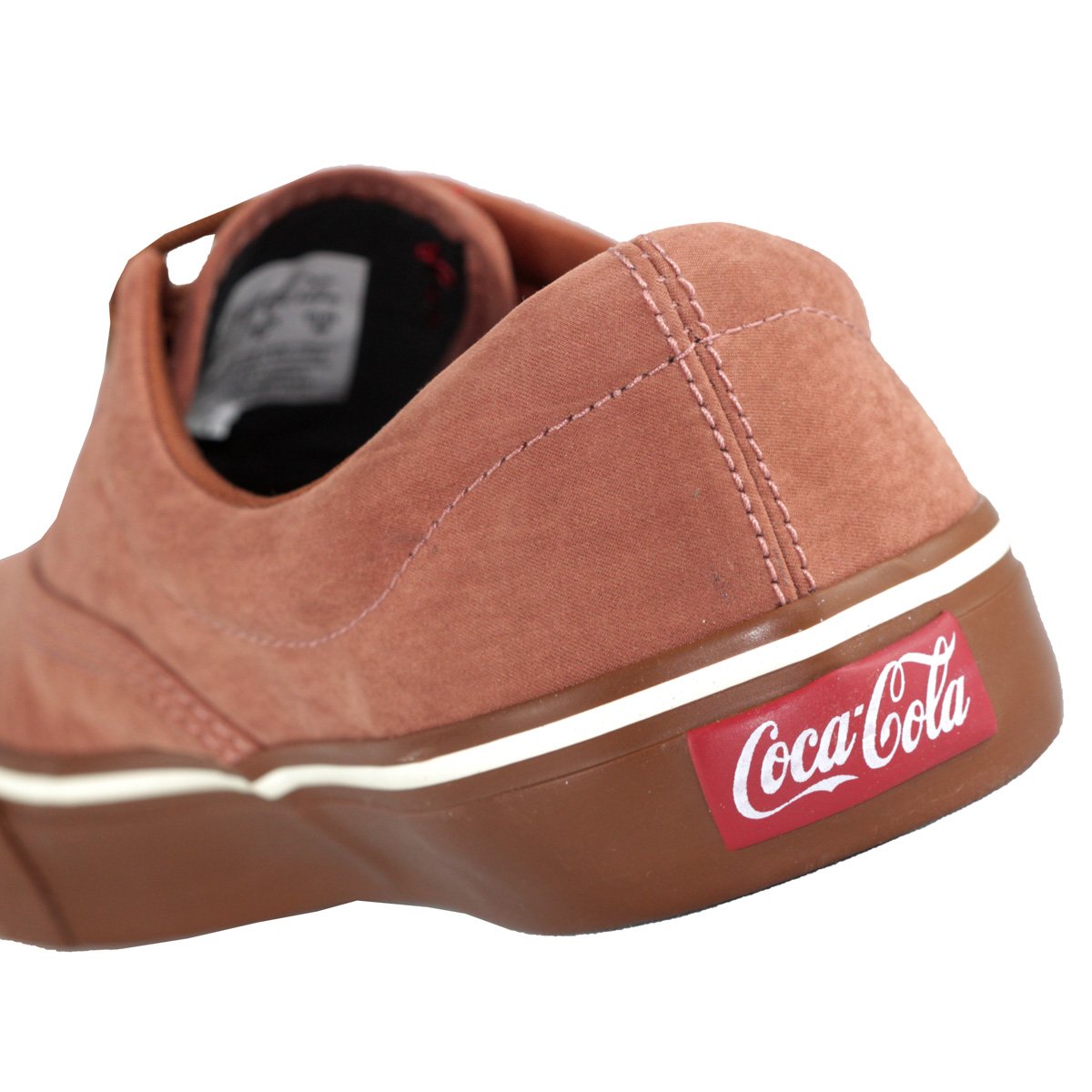 Tenis Coca Cola Kick Soft Suede Caramelo - Feminino Caramelo