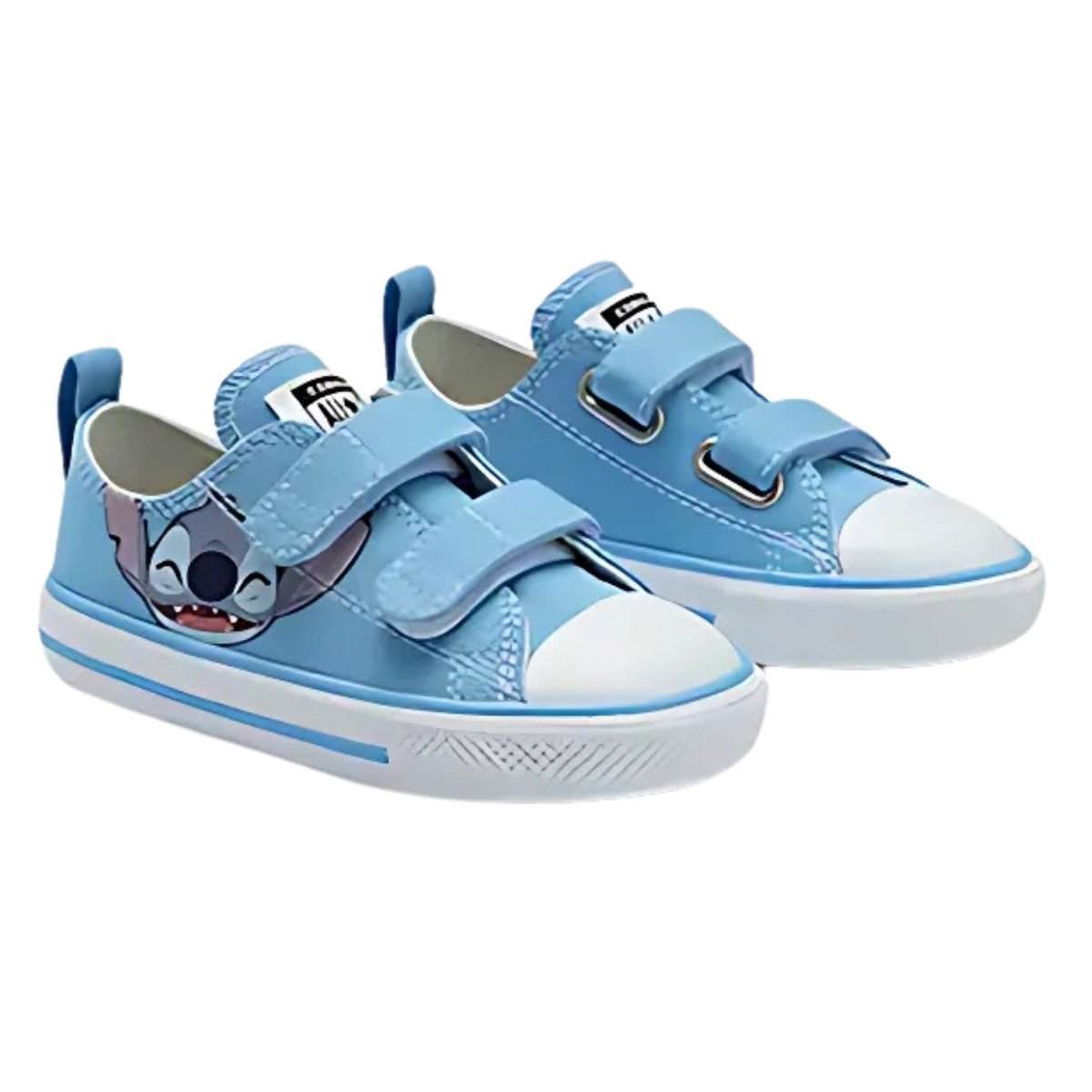 Tênis Chuck Taylor All Star Infantil Velcro Stitch Azul