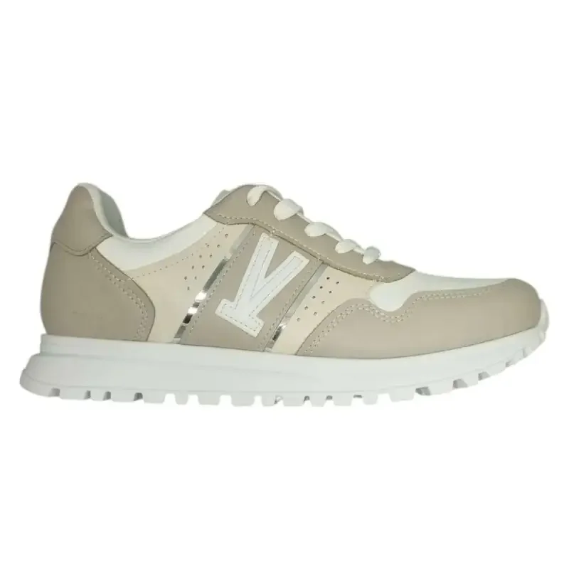 Tênis Vizzano Casual - Feminino - Branco Branco