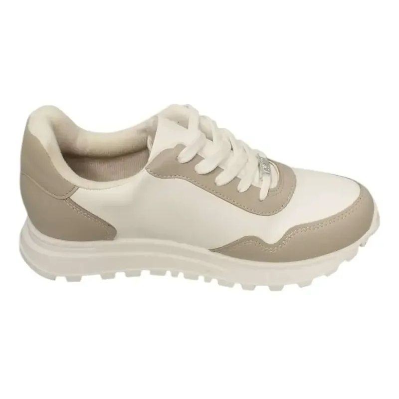 Tênis Vizzano Casual - Feminino - Branco Branco
